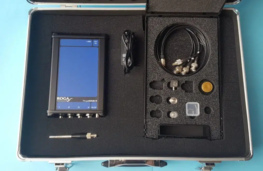 USB Accelerometer with Software – Acoustic Vibration Measurement