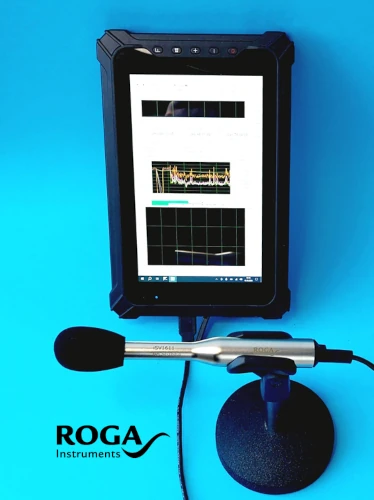 USB Measurement Microphone Industrial Grade 1Hz-80 kHz – ROGA Instruments
